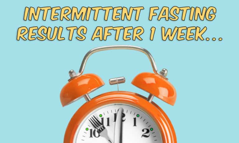 Intermittent Fasting Weight Loss Results After 1 Week