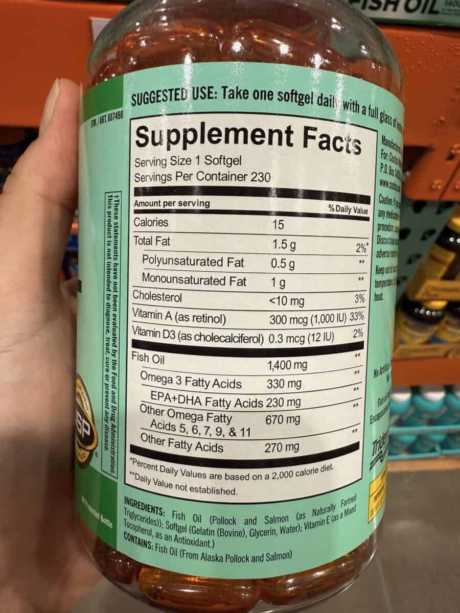 Best Fish Oil at Costco? Examining 7 Omega-3 Supplements