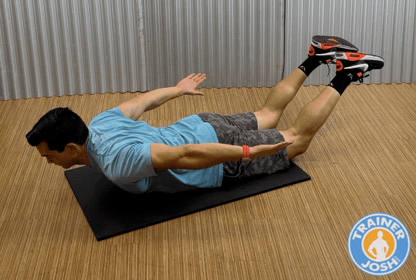 10 Best Bodyweight Back Exercises (At-Home Workout Plan)
